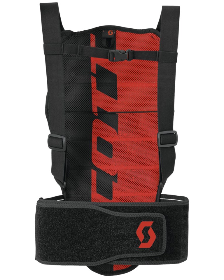Scott Actifit Soft Back Protector Black/Red