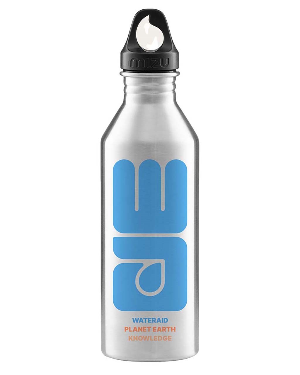 Knowledge Cotton Wateraid Stainless Steel Water Bottle 1384 Steel grey