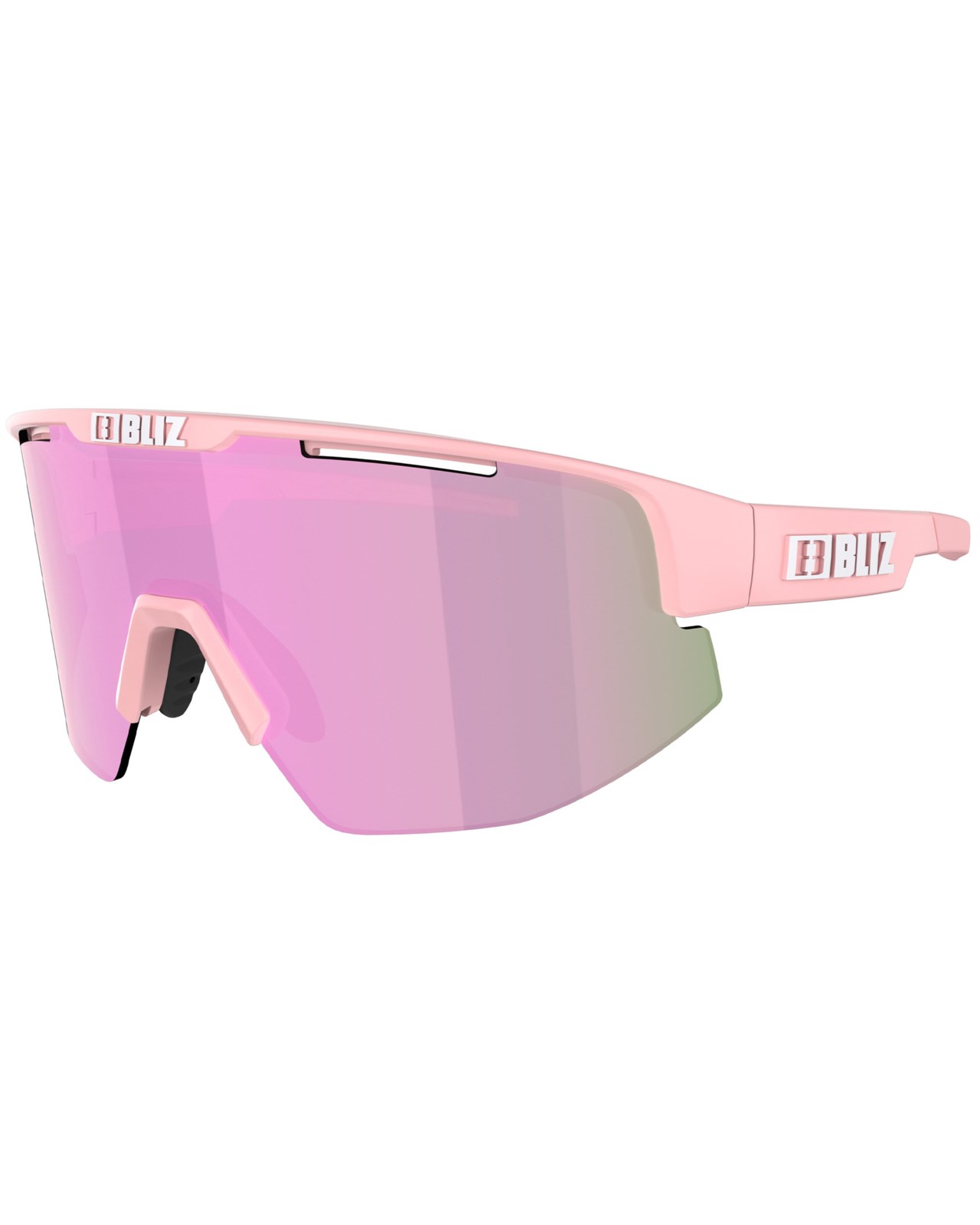 Bliz Matrix Small Matt Powder Pink Brown with Rose Multi