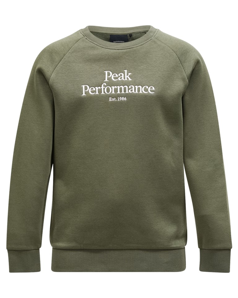 Peak Performance Original Crew JR Pine Needle