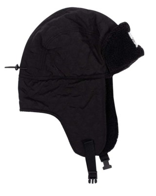Eivy Flap Sherpa Cap Black