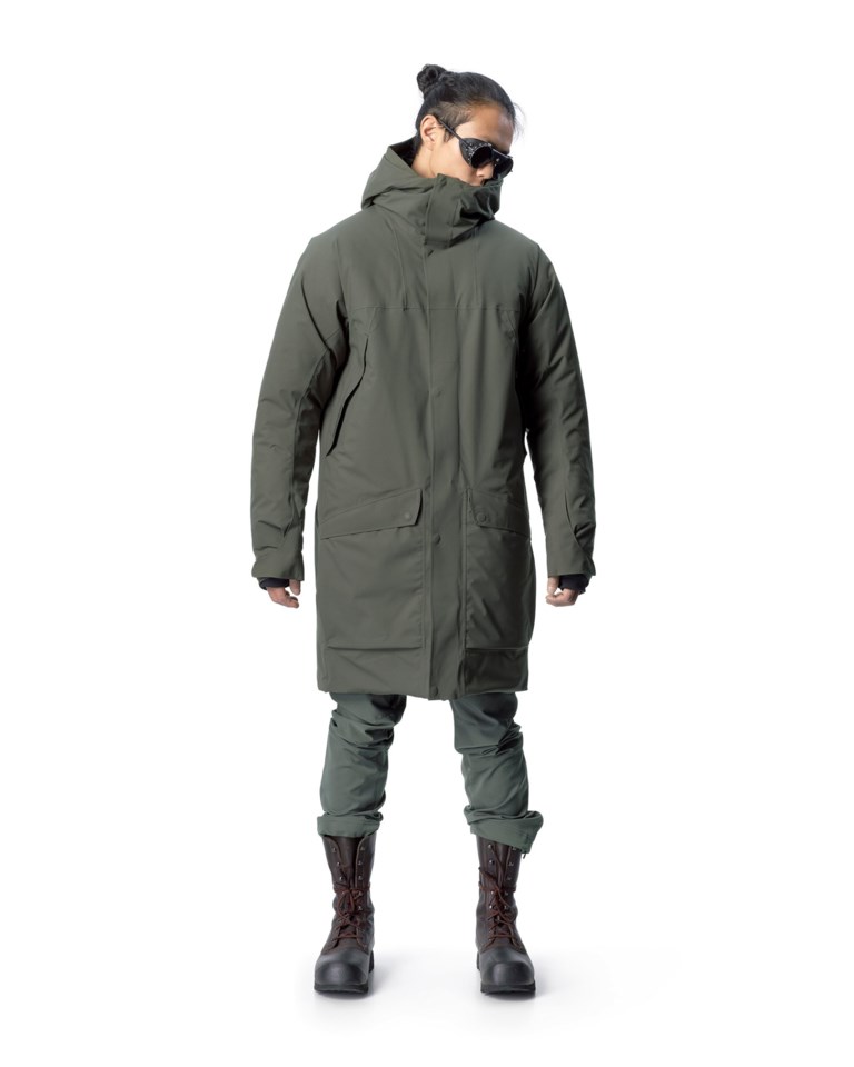 Houdini Fall In Parka M Baremark Green