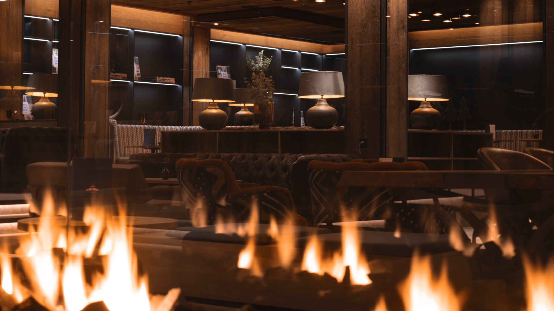 The lounge bar at SkiStar Lodge Hundfjället