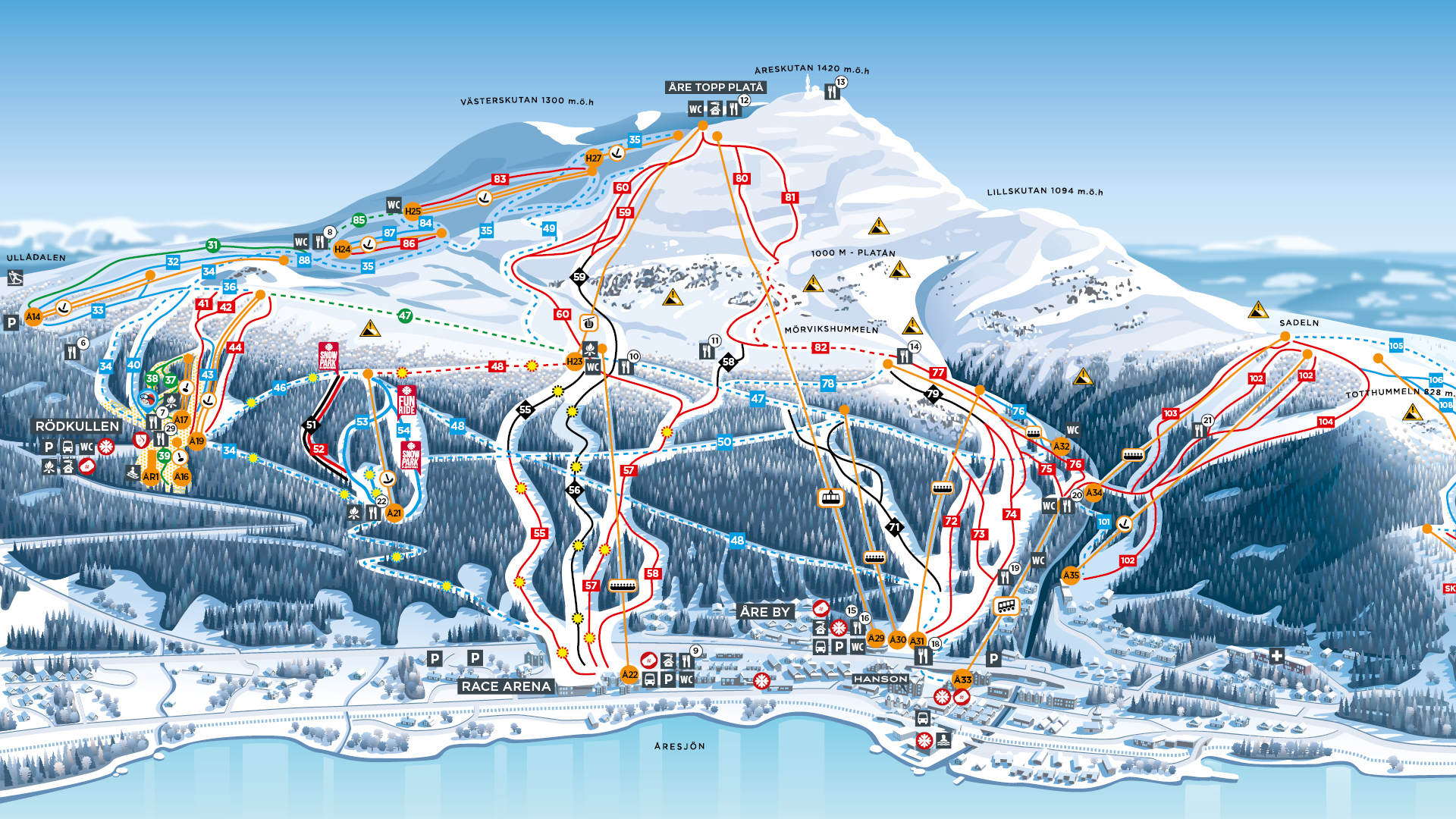 Boka en skidresa till Åre med skidåkning i världsklass