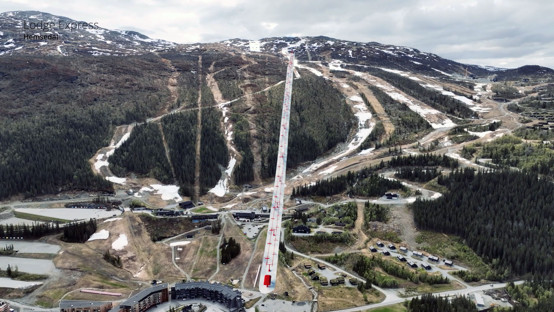 Ny expresslift i Hemsedal