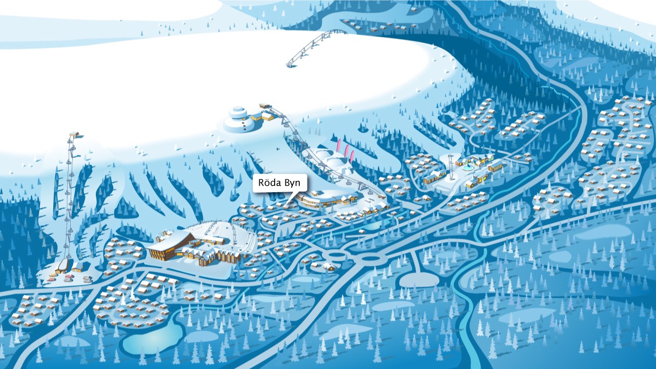 Röda byn Lindvallen